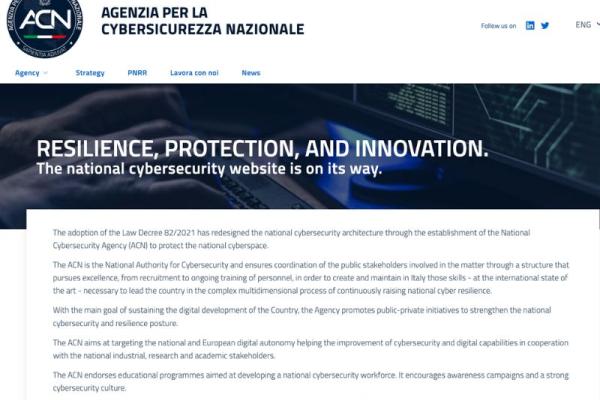 Italy - NCC - European Cybersecurity Competence Centre and Network